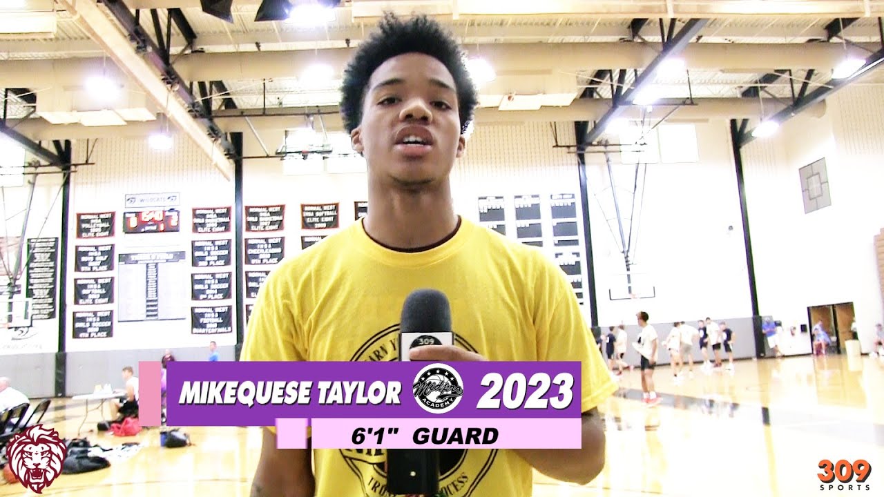 [ 309 Sports Interview ] Mikequese Taylor -Guard (2023) Peoria High ...