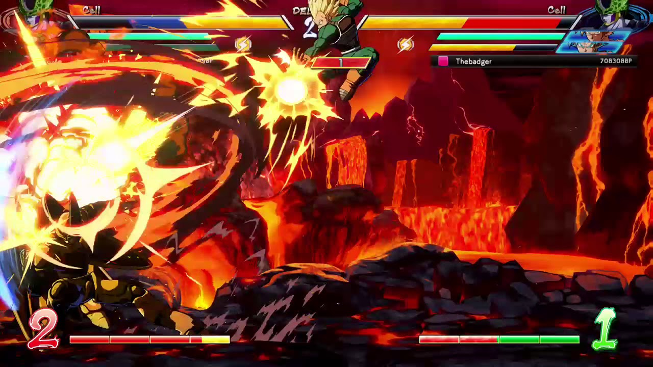 DBFZ rank matches: FindMe v Thebadger - YouTube