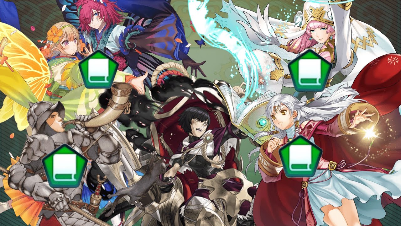 FEH: ALL GREEN TOMES vs Otr Abyssal! (Gatekeeper, Gunnthra, Brave ...