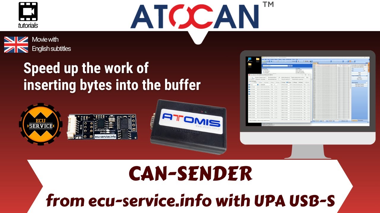 Speed up the work of inserting bytes into the buffer CAN-SENDER from ...