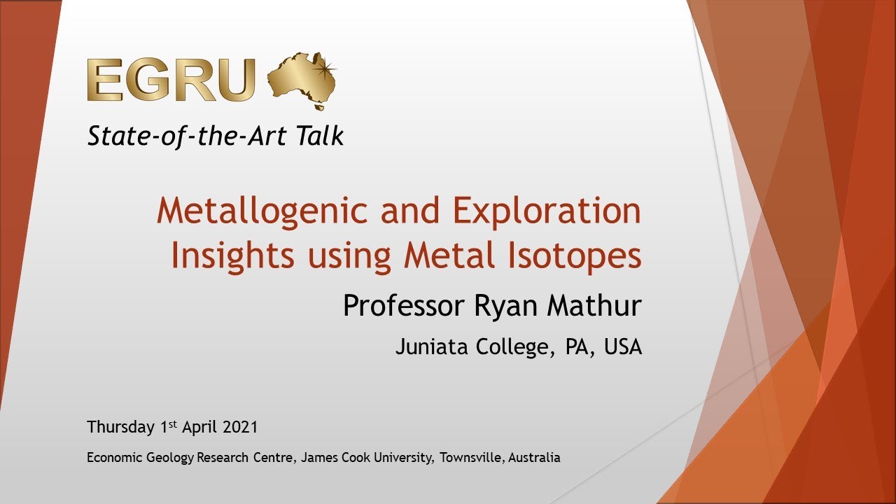 Metallogenic and Exploration Insights using Metal Isotopes - YouTube