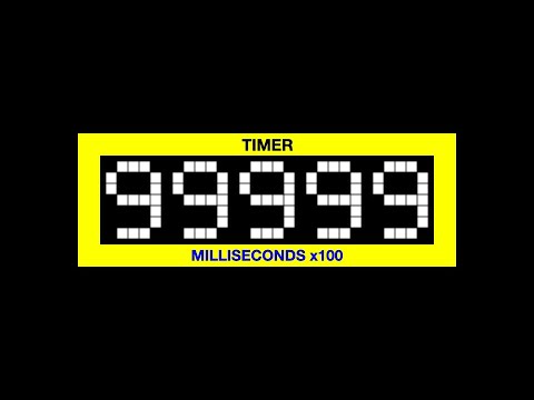 10,000 Seconds Game Show Numerical Display Count-Up Timer @Utonish ...