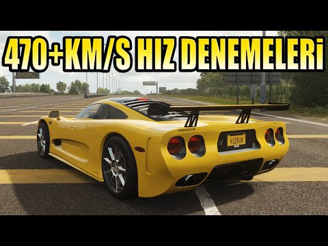 Oyunun En Hızlı Arabalarından Mosler MT900S ile Modifiye ve Hız Denemeleri | Forza Horizon 4
