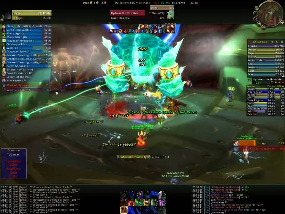 A Few Good Men - Hydross the Unstable (Part 1/2) - YouTube