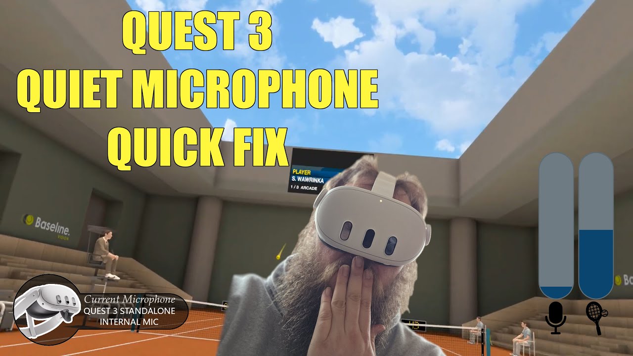 A Fix - Quiet Microphone in Meta Quest 3 Recordings - YouTube