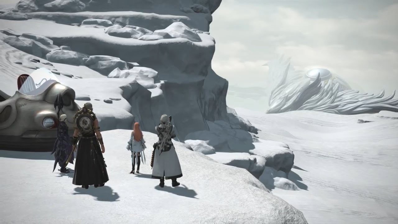 #48 The Empty (FFVIII Blue Fields) | Final Fantasy XIV: Shadowbringers ...