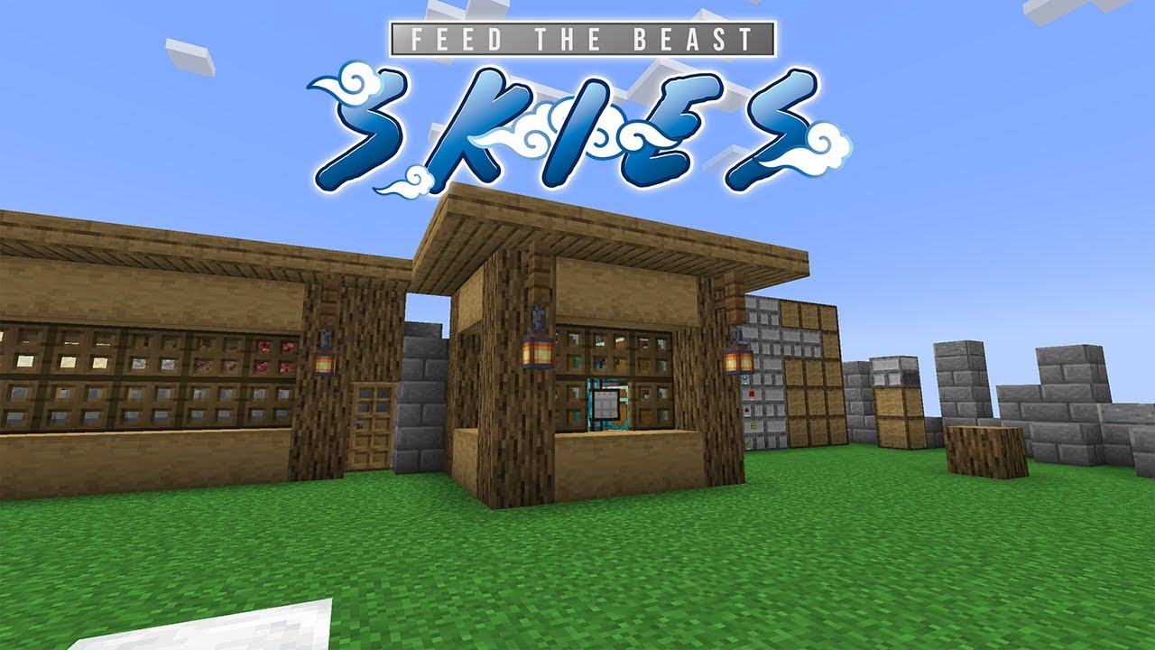 FTB Skies - EP 4 - My Storage SOLUTION! - YouTube