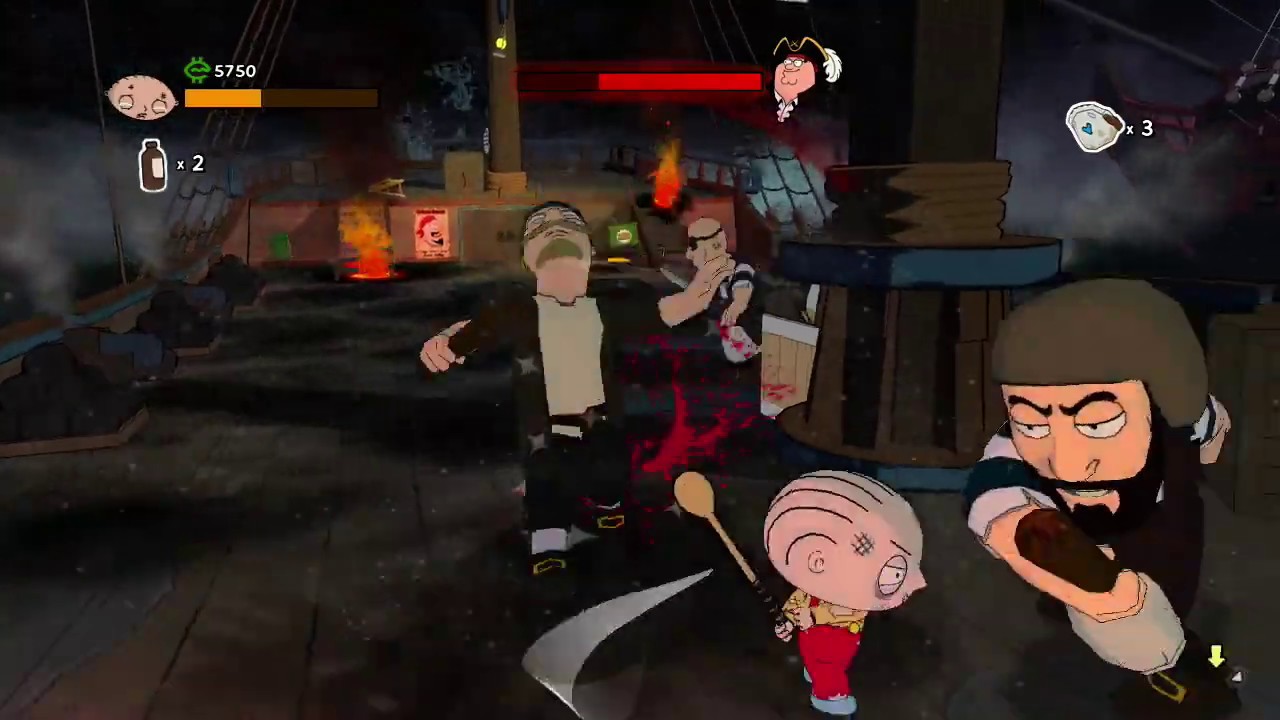 FAMILY GUY BACK TO THE MULTIVERSE: STEWIE VS PIRATES! - YouTube