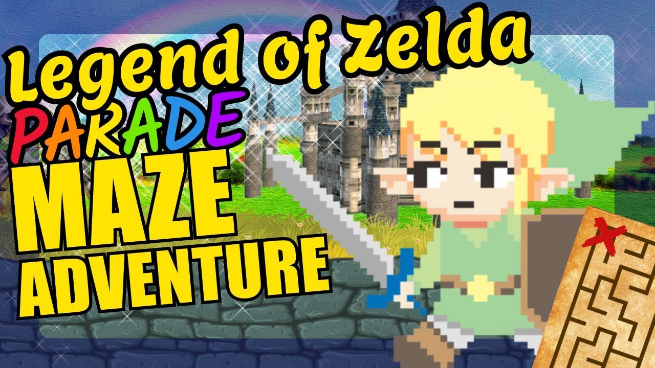 Legend of Zelda Maze Adventure Educational Video for Kids - YouTube