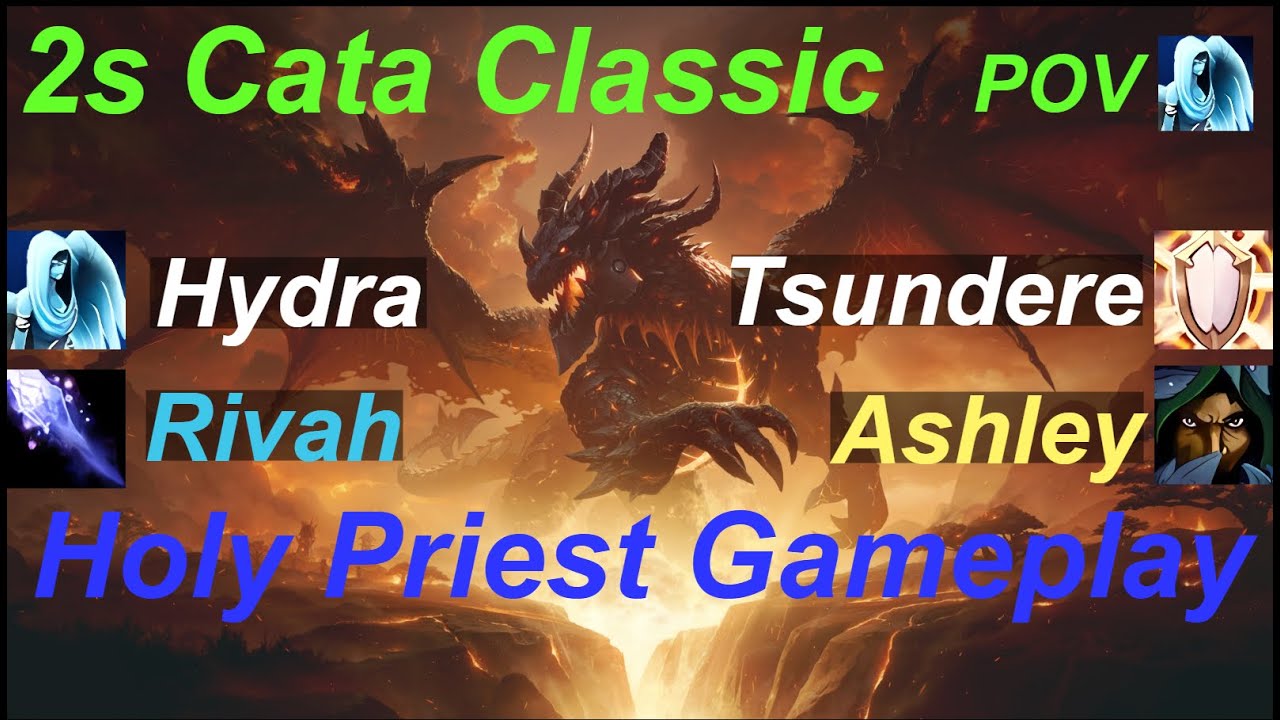 Cata Classic | Holy Priest Frost Mage vs Sub Rogue Disc Priest | S9 ...