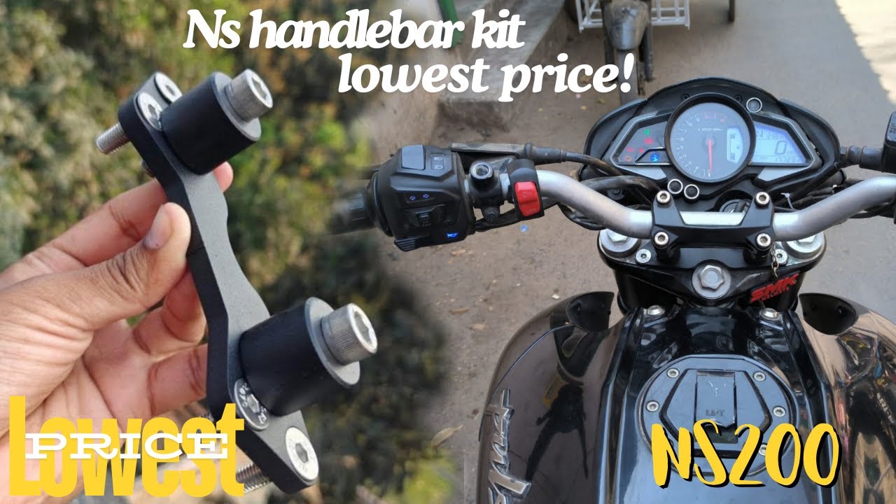 Ns handlebar conversion kit for ns200 , ns160 and ns125 , ns handle ...