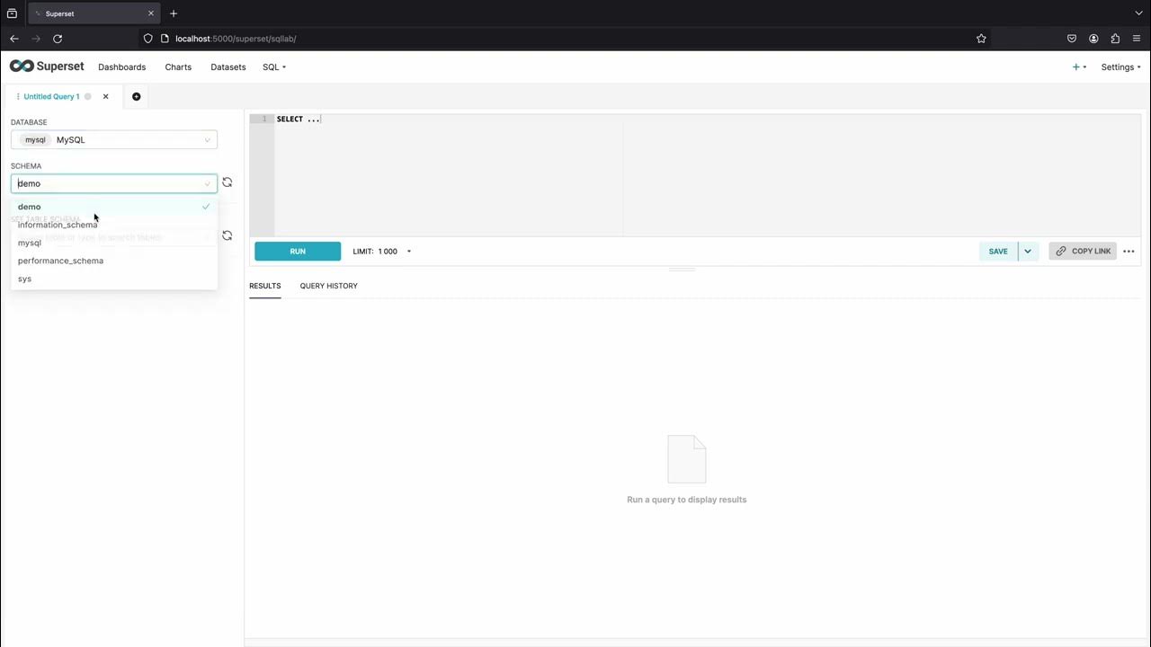 Apache Superset: How to Connect Apache Superset with MySQL - YouTube
