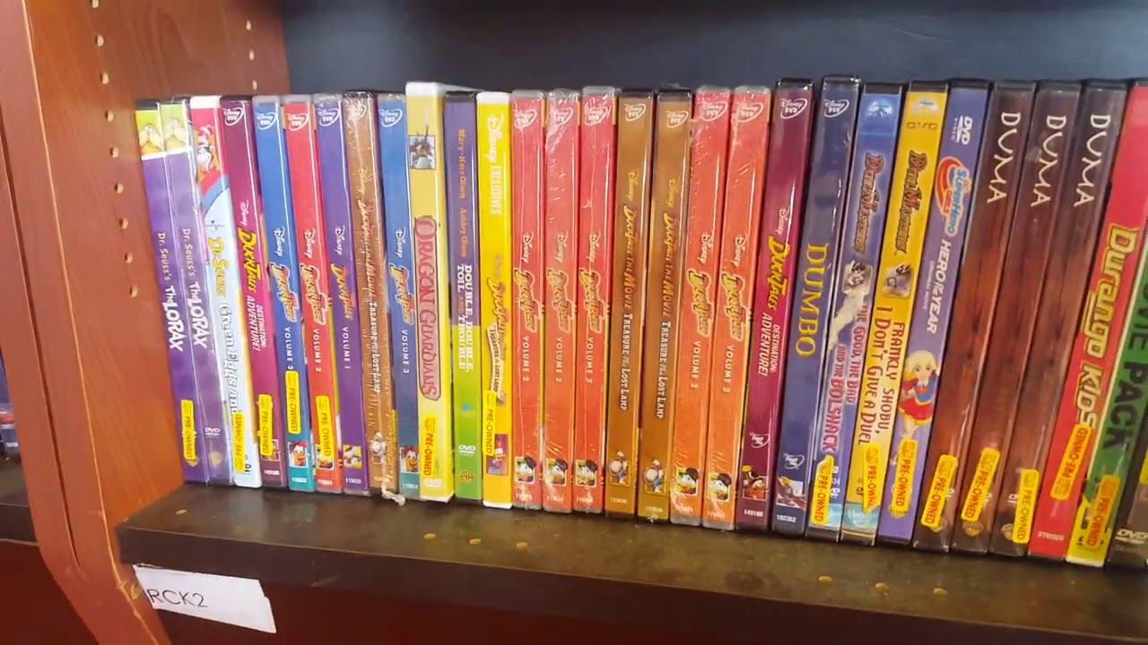 Bull Moose Records Store Tour - DVD and Blu-Ray Heaven! - YouTube
