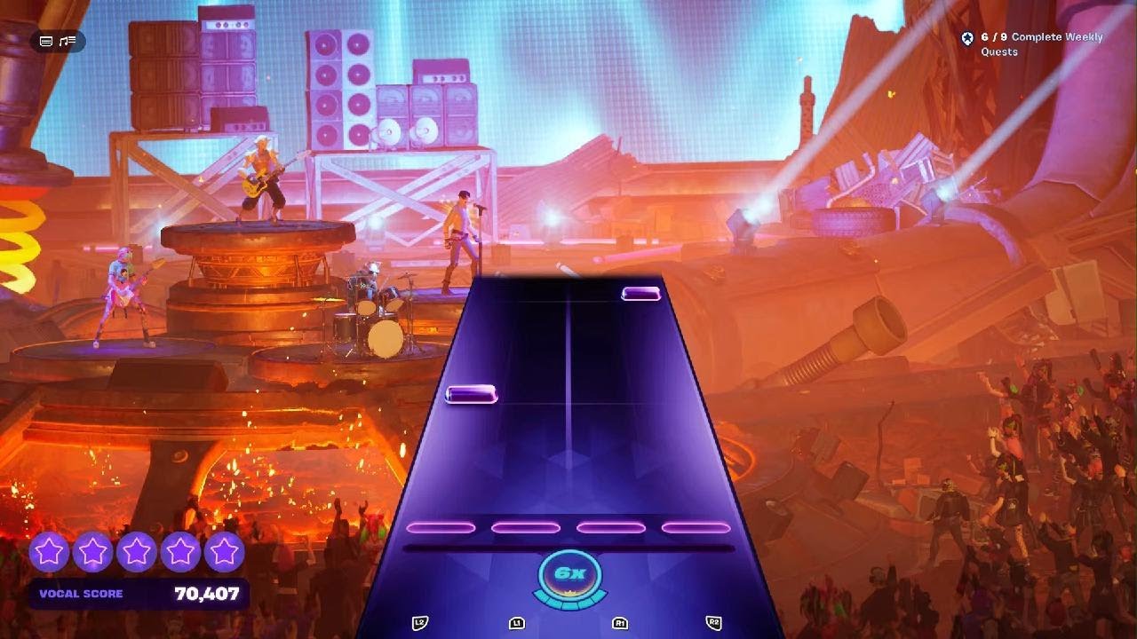 Trey does Dynamte on Fortnite festival by BTS - YouTube