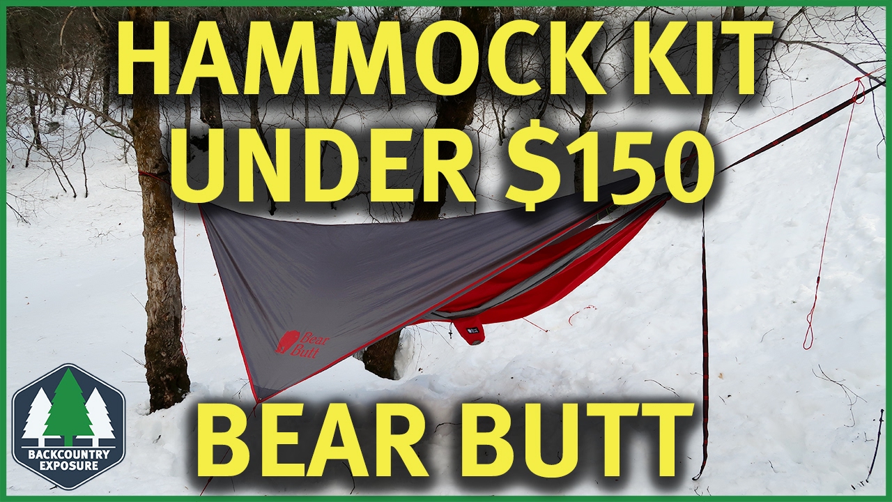 Bear Butt Hammock Kit | Hammock Camping For Cheap! - YouTube