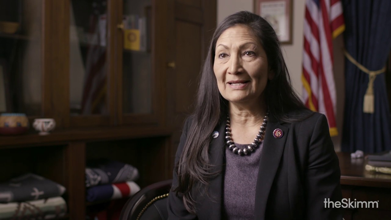 Rep. Deb Haaland talks climate change and healthcare | theSkimm - YouTube