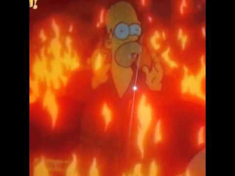 Cuando un fuego vez arder-Homero Simpson - YouTube