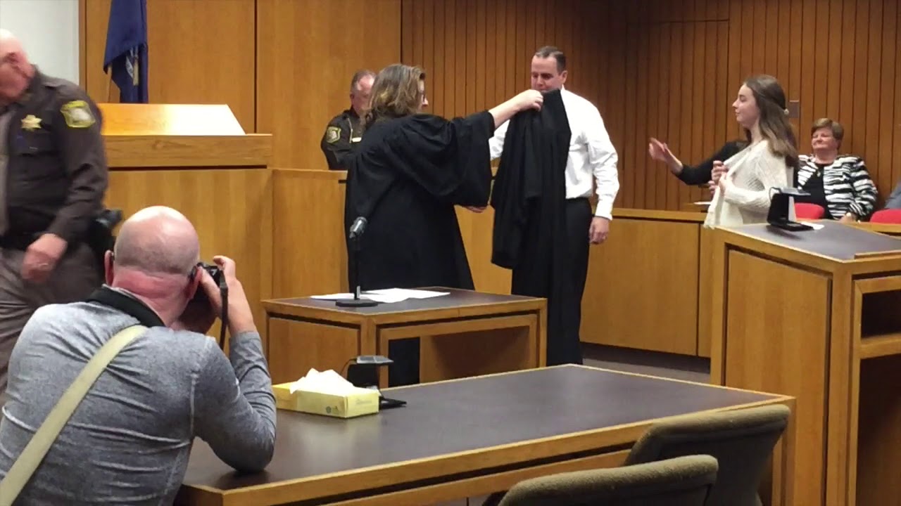 Judge Olsaver swearing-in - YouTube