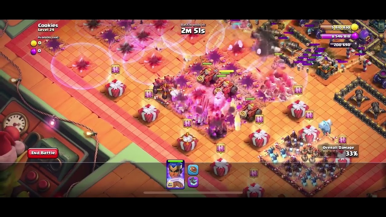 TOY WORKSHOP TAKEDOWN 3 STAR - CONTROLLABLE HEROES : COOKIE CHAOS! #coc #clashofclans #gaming # ...