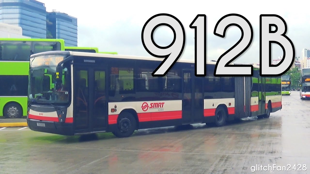[SMRT] (Retired) TIB1243S on Service 912B - Mercedes Benz O405G Hispano ...