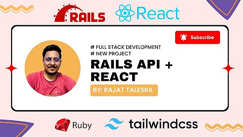 Rails API + React Fullstack Series - YouTube