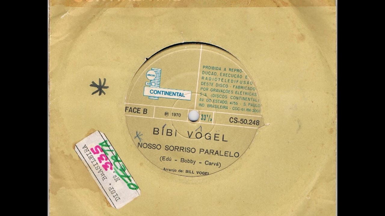 Bibi Vogel nosso sorriso paralelo 1970 - YouTube