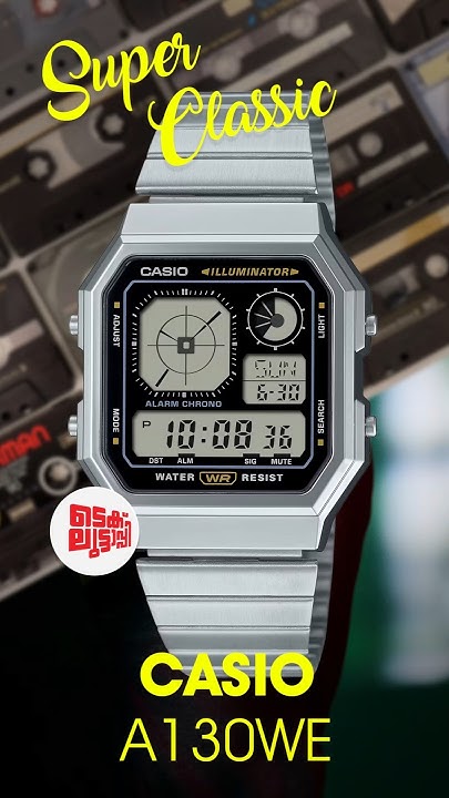 Casio A130 Vintage watch #casio #vintage #shorts - YouTube