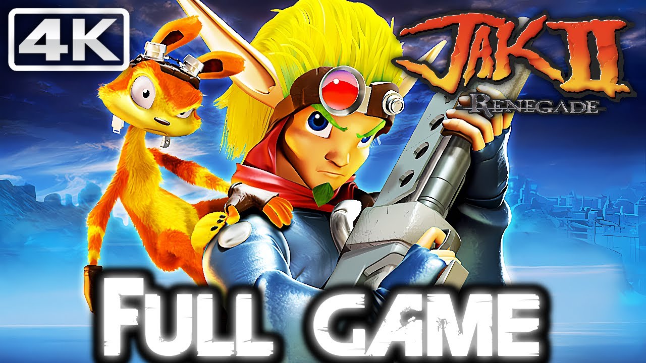 JAK II: RENEGADE Gameplay Walkthrough FULL GAME (4K 60FPS) No ...