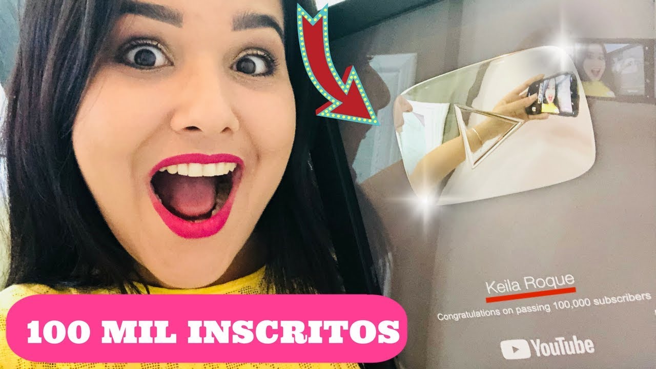 A Placa De 100 Mil Inscritos Youtube