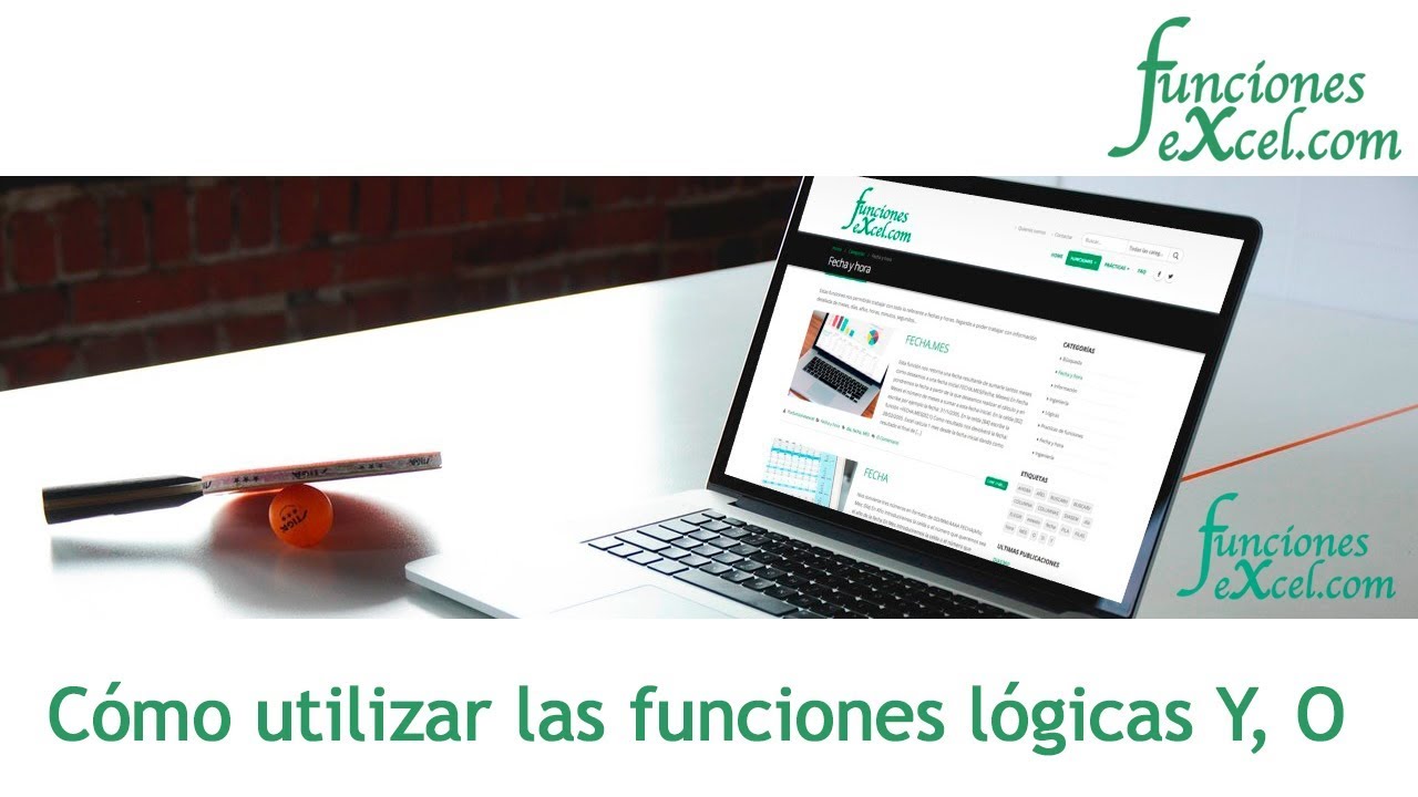Cómo utilizar las funciones lógicas Y, O en Excel - YouTube