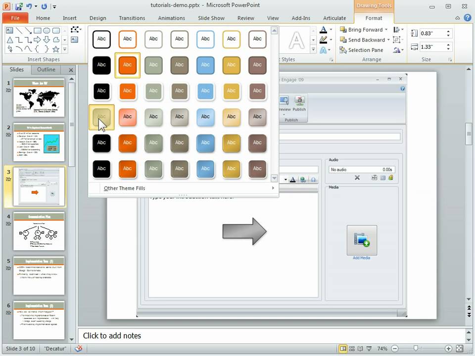 Here's how to add a screen shot to your PowerPoint 2010 presentation ...