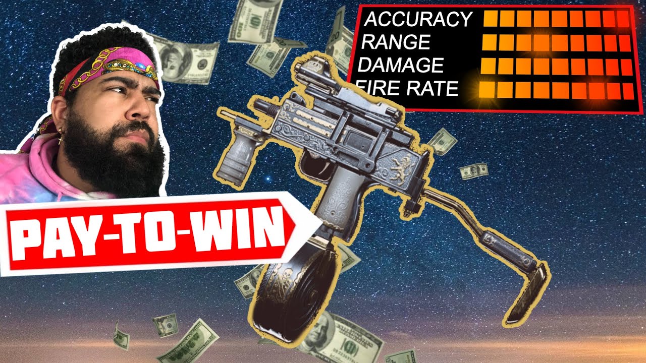 PAY-TO-WIN GUNS IN WARZONE?!! THE GALLANTRY (MAC-10) - YouTube