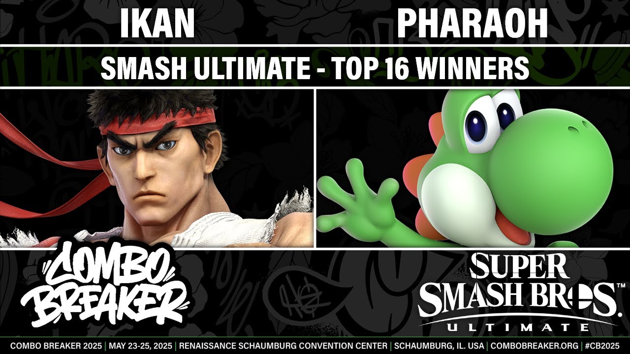 COMBO BREAKER 2025 TOP 16 WINNERS - Ikan (Ryu) vs Pharaoh (Yoshi ...