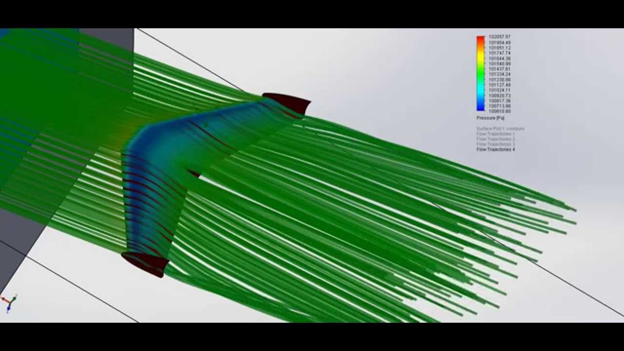 Flying Wing CFD - YouTube