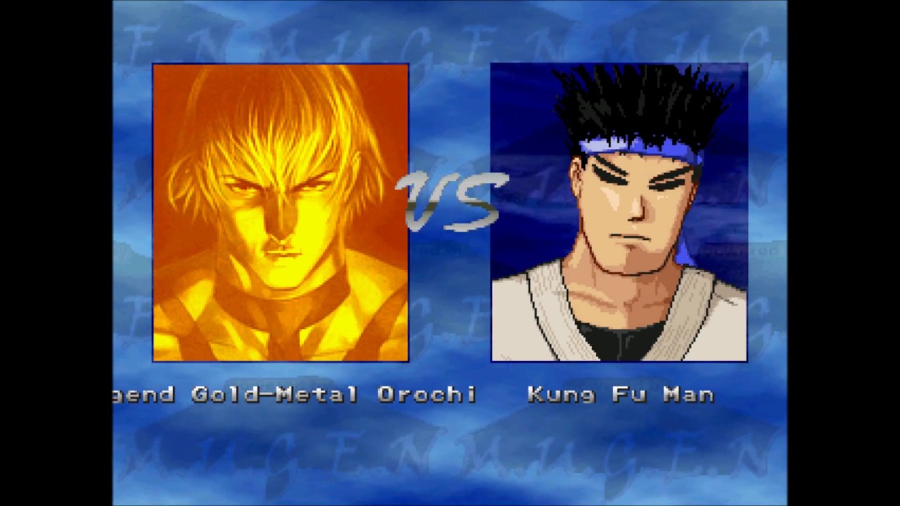 MUGEN: Legend Gold-Metal Orochi 3rd - YouTube