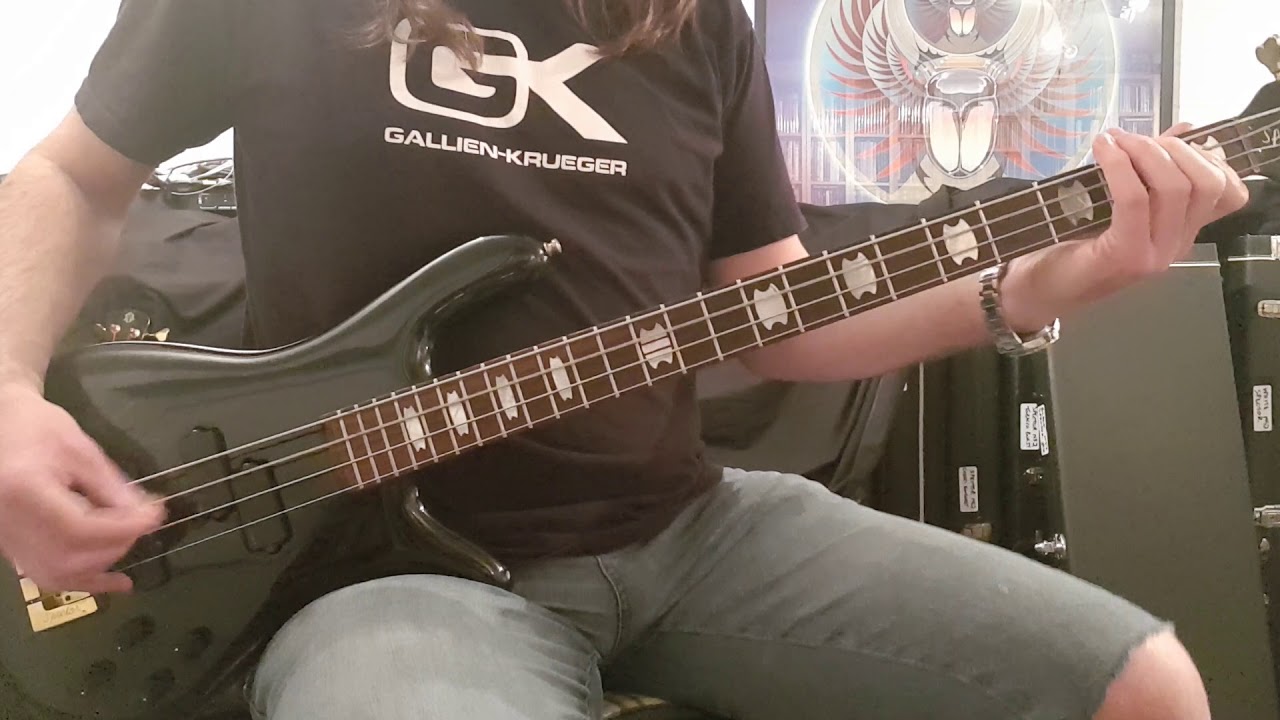 Queensryche - 'I Don't Believe In Love' Bass Cover - Eddie Jackson ...