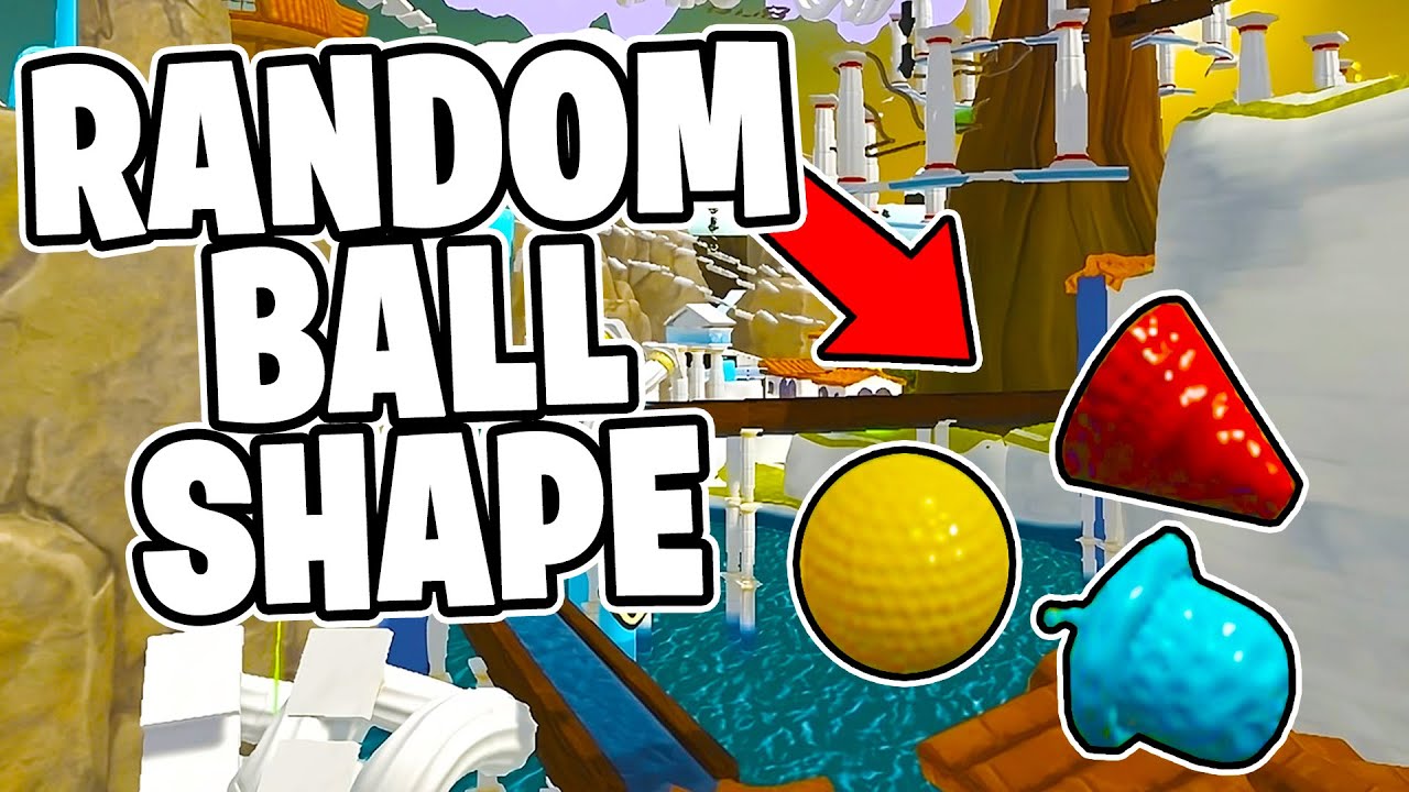 Random Golf Ball Shapes In Golf With Friends - YouTube