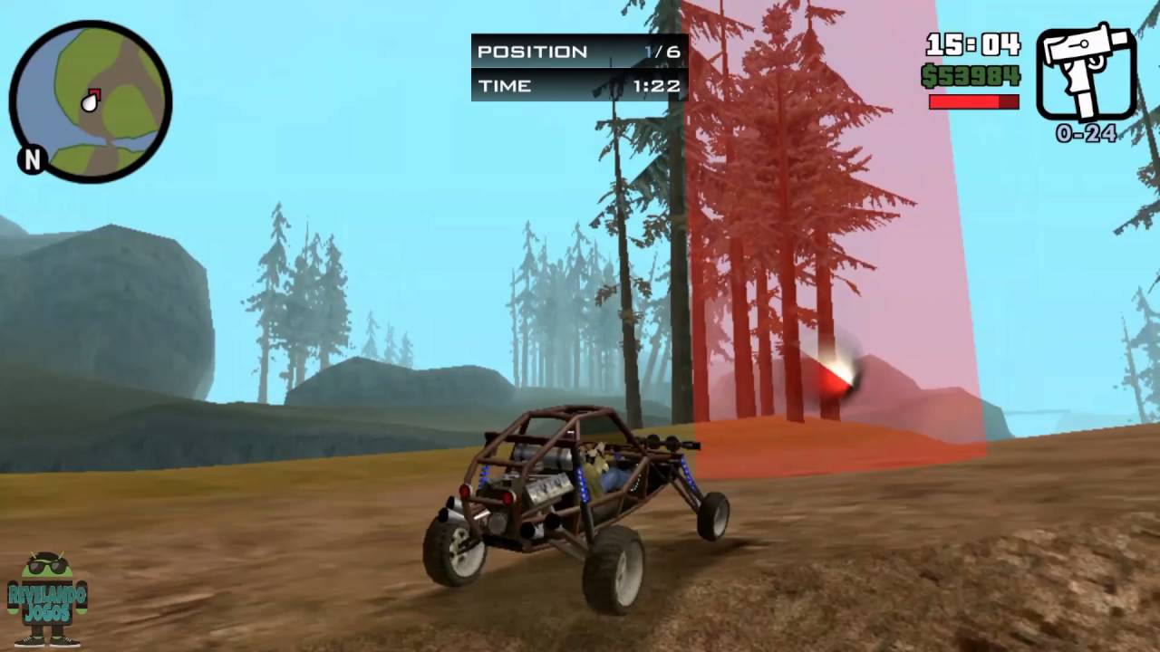 GTA San Andreas Android Race Tournament - YouTube