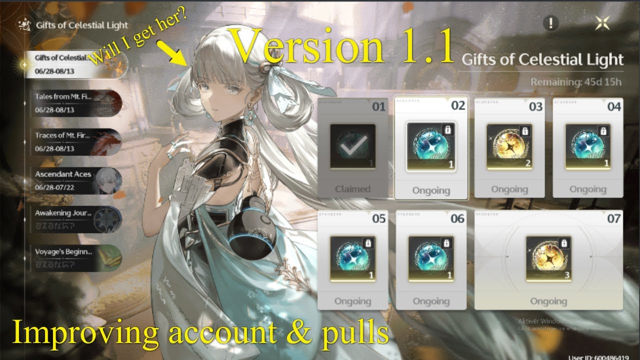 WuWa version 1.1 is here. Pulls and account improvements | Wuthering ...