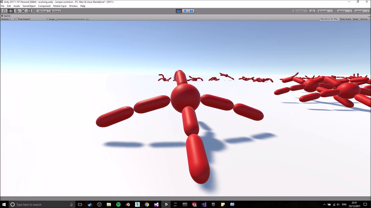 Training Jumping Spiders using neural networks and genetic algorithms ...