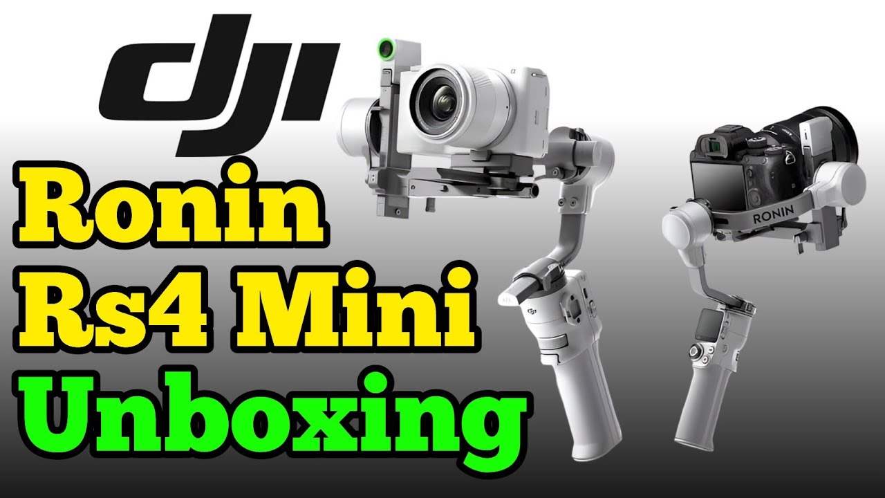 DJI RS4 Mini Unboxing & First Impressions – The Best Compact Gimbal of ...