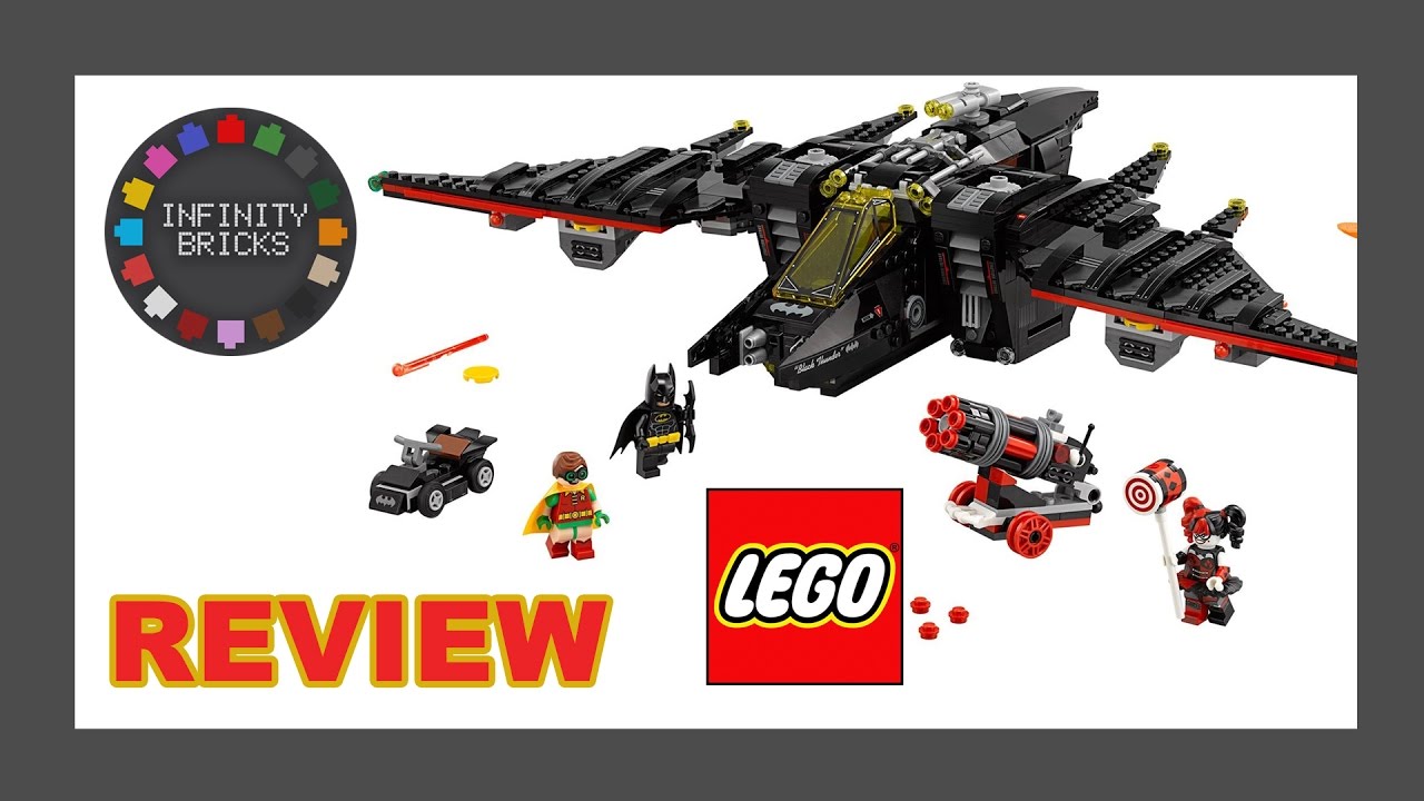 LEGO Batman Movie The Batwing 70916 Set REVIEW - YouTube