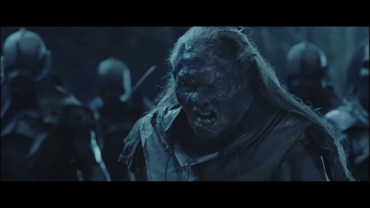 Orcs and Uruk hai talking But with Normal Voice (Ugluk, Snaga, Grishnak ...