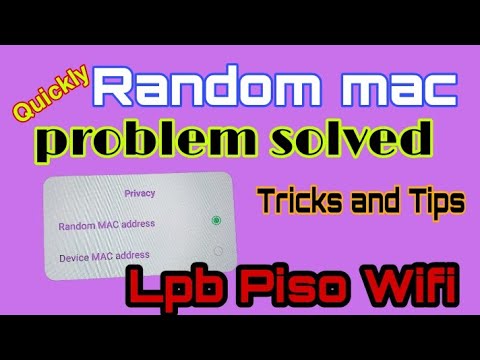 Mac Adress Problem Solves For Lpb Piso Wifi | KULOT VLOGS - YouTube