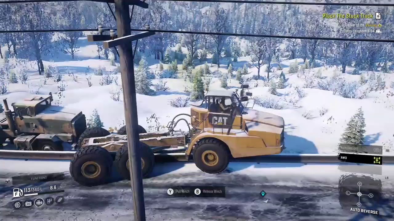 Pluck The Stuck Truck (Snowrunner #7) - YouTube