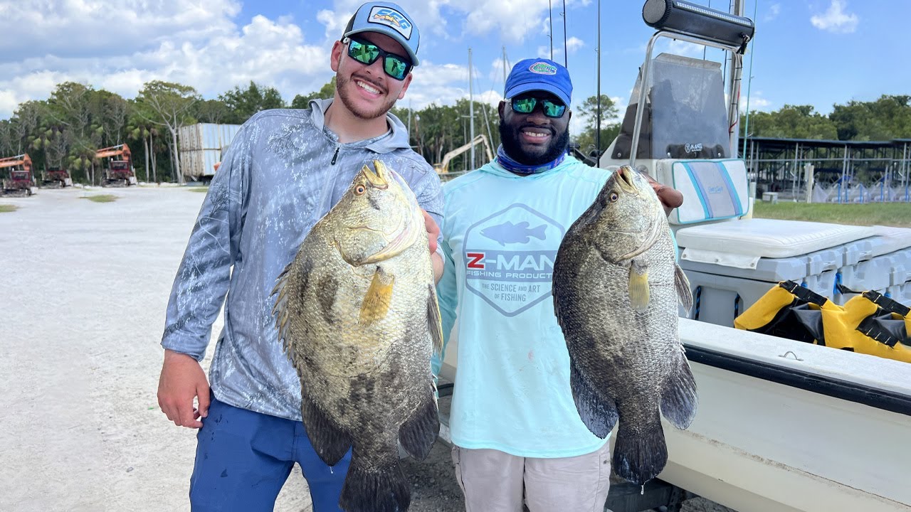 Fishing For Redfish & Tripletail With Lures In My Favorite Marsh - YouTube