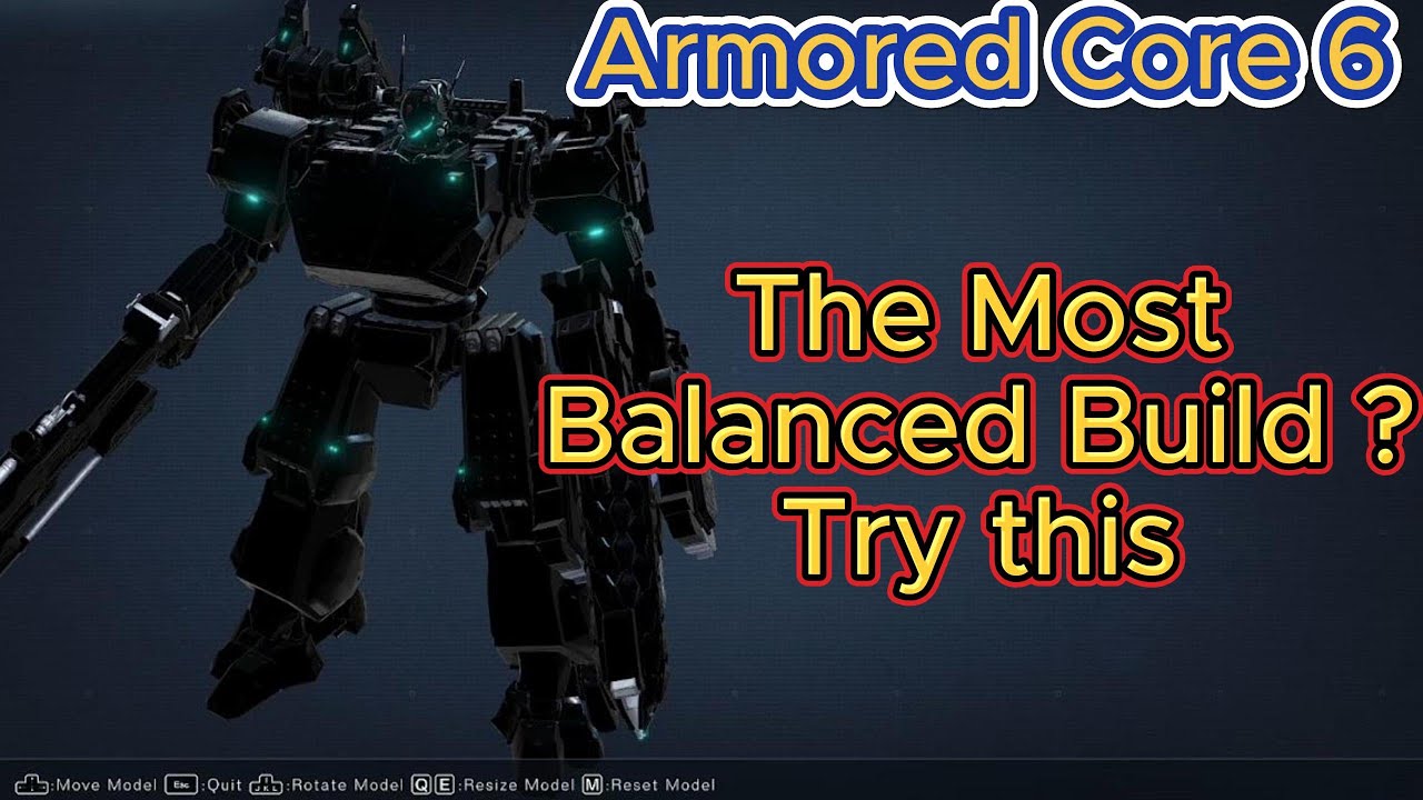 Armored Core 6 Balanced Build Can Close - Far Range, Versatile Type ...