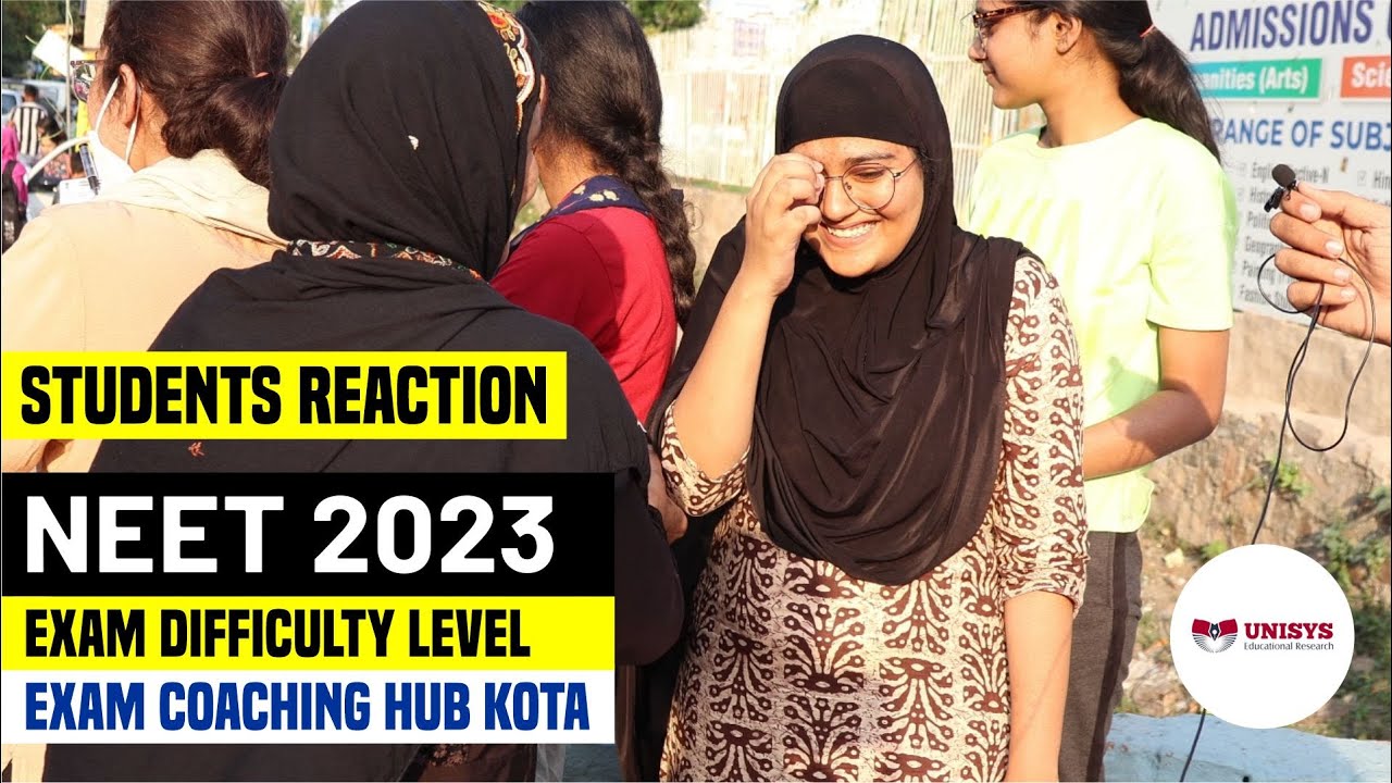 NEET 2023 | Students Reaction | NEET Exam Reaction | Exam Difficulty ...
