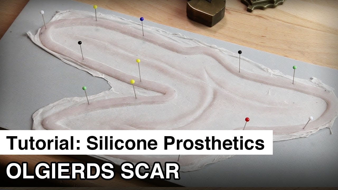 Encapsulated Silicone Prosthetics - Olgierd von Everec Scar - YouTube