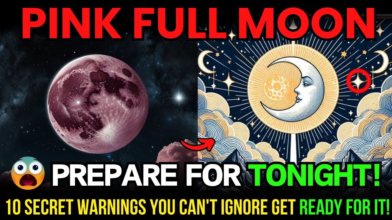 🚨 BREAKING: The Pink Full Moon’s 10 Secret Warnings You CAN'T IGNORE ...